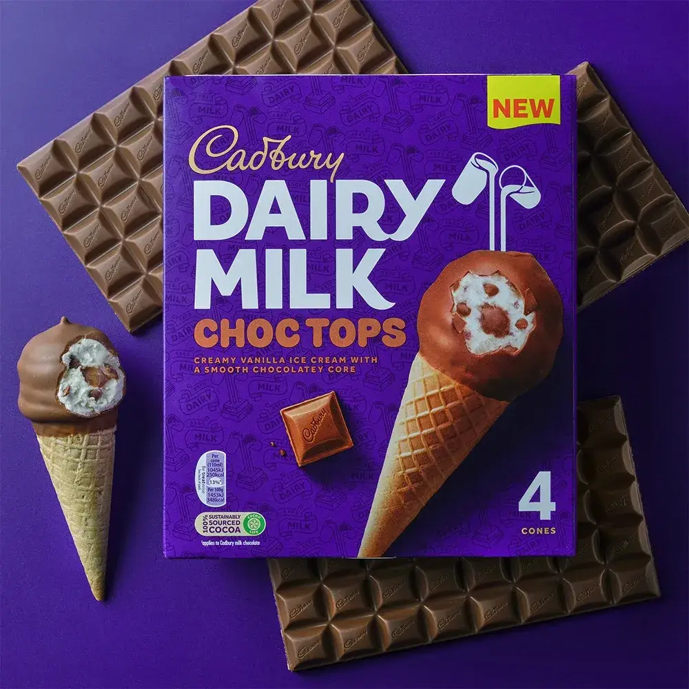 Cadbury Choc Top Cone | Cadbury