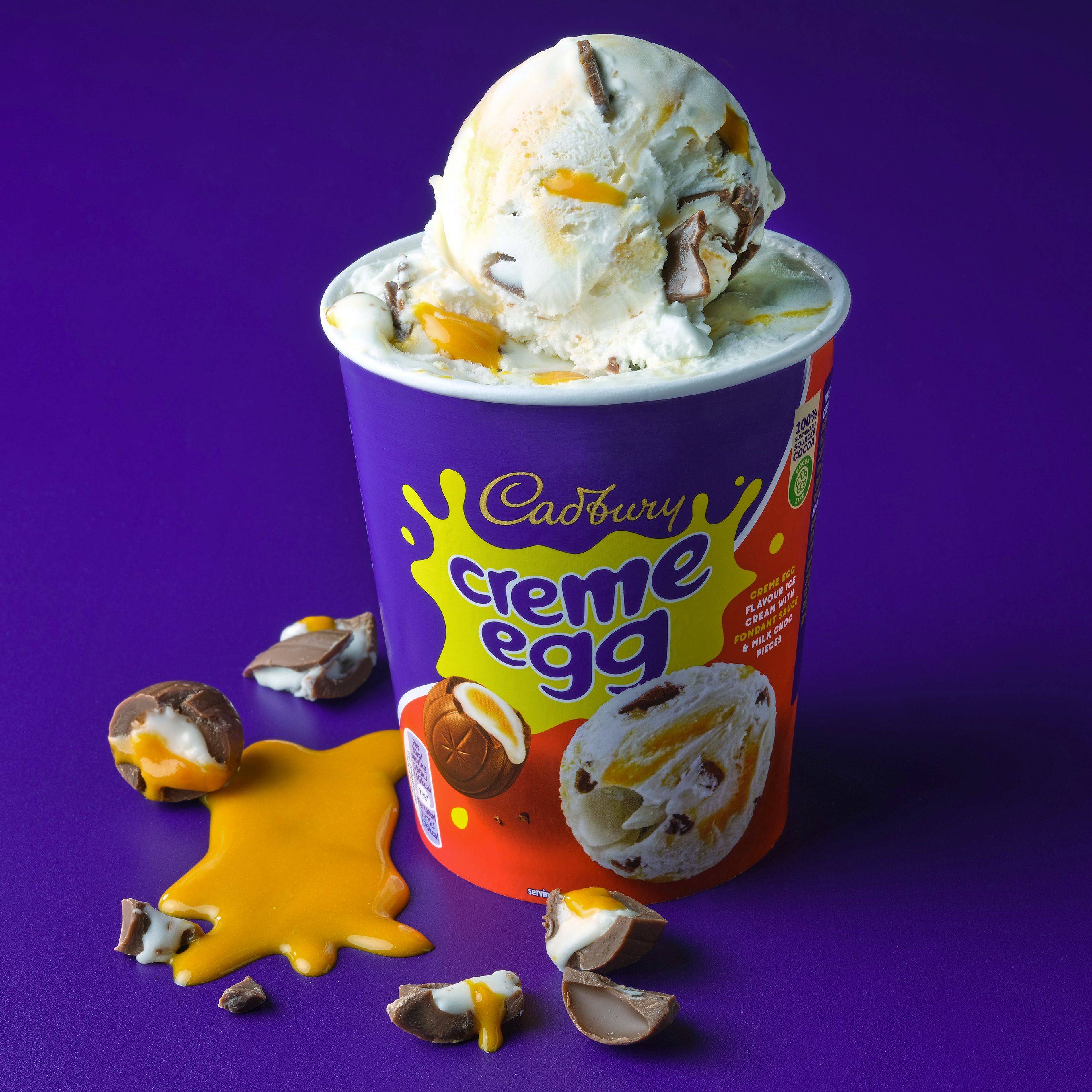 Creme egg ice cream store