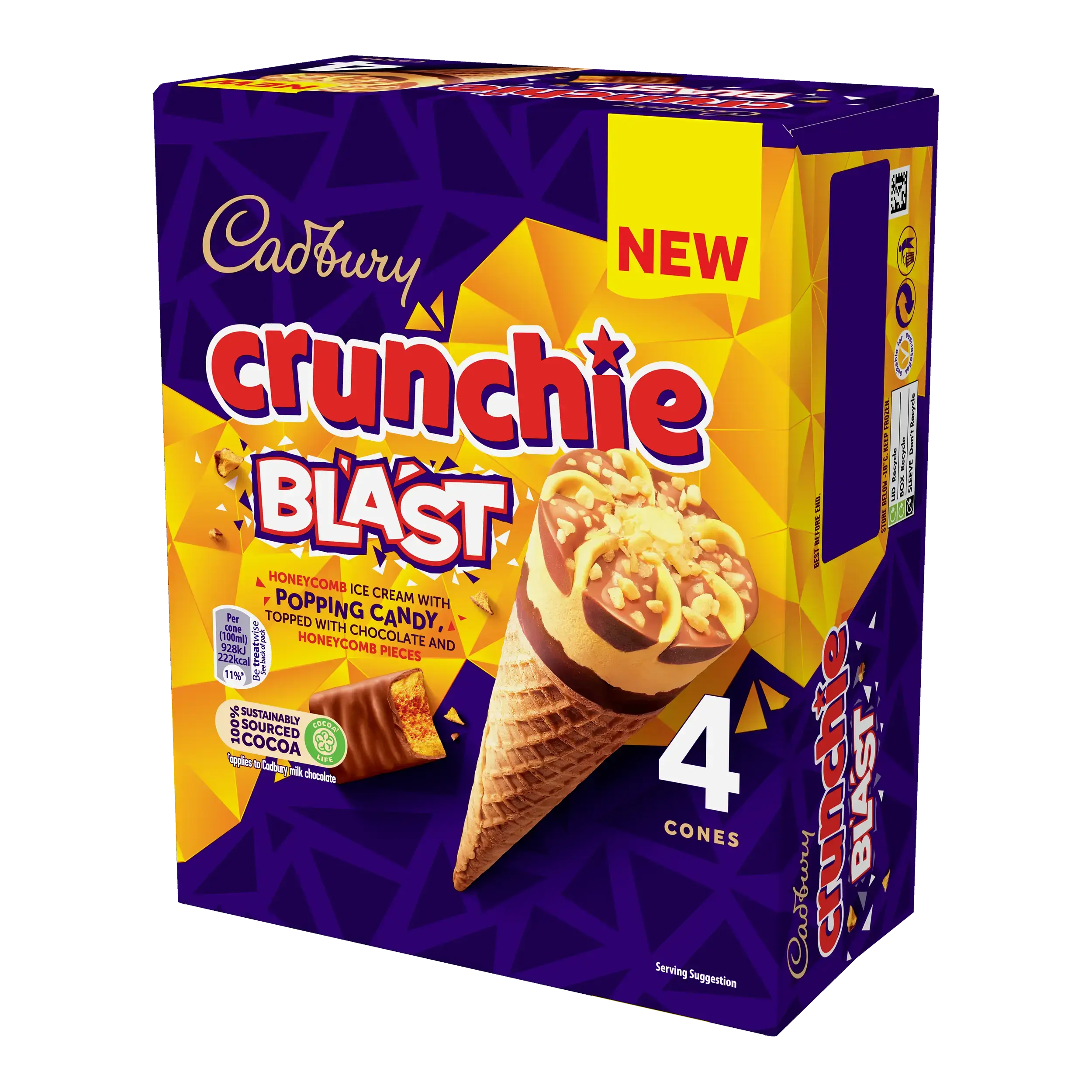 Cadbury Crunchie Blast Cone | Cadbury