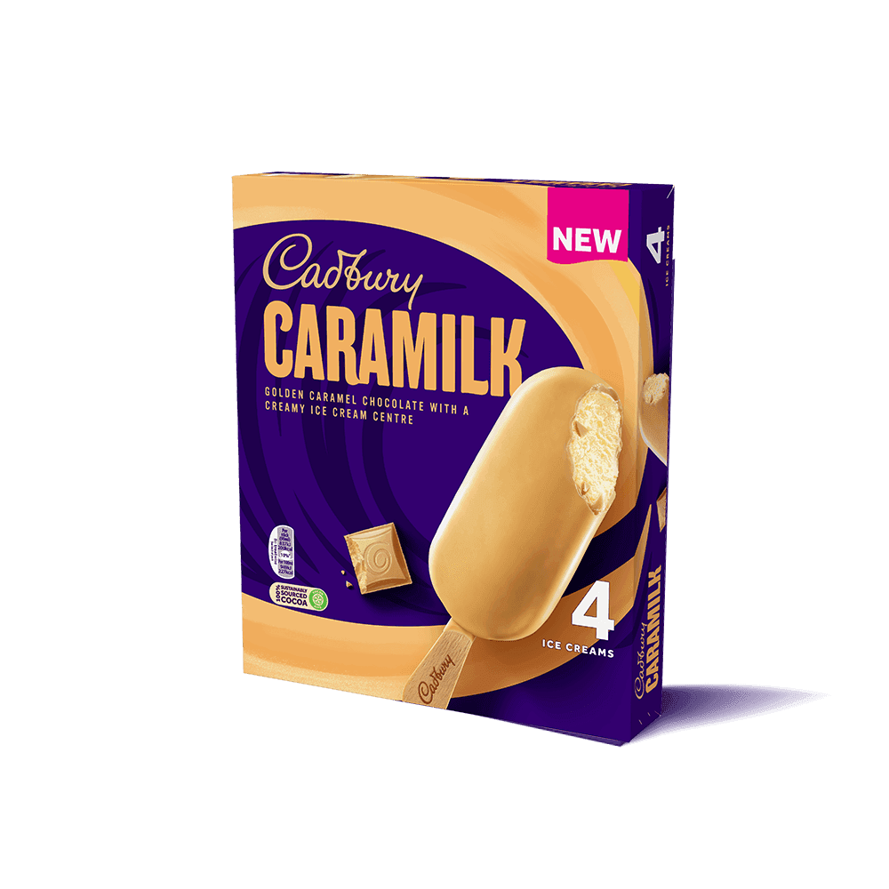 Cadbury Ice Cream launches iconic Caramilk range | Cadbury